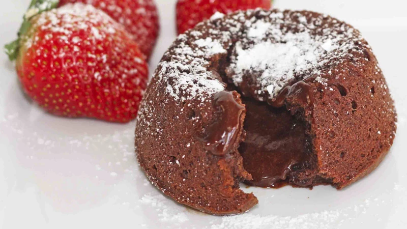 Double-chocolate Lava Cakes | Recipes Wiki | Fandom