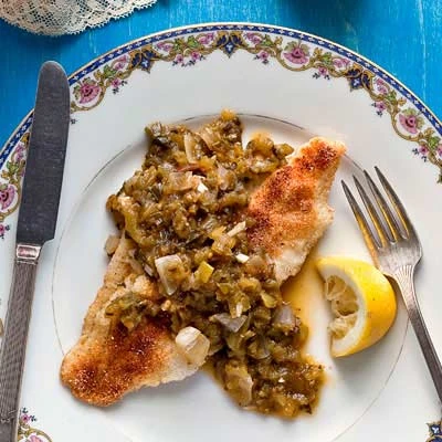 Pan-sautéed Catfish Fillets with Parsley-Pecan Sauce | Recipes Wiki ...