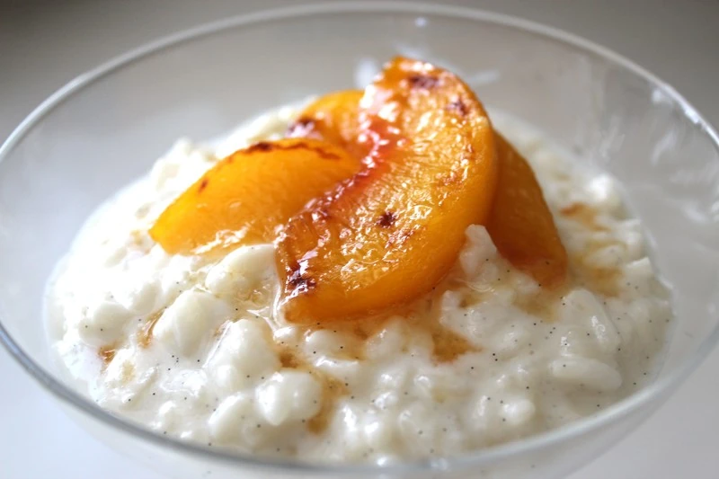 Peach Brittle Rice Pudding | Recipes Wiki | Fandom
