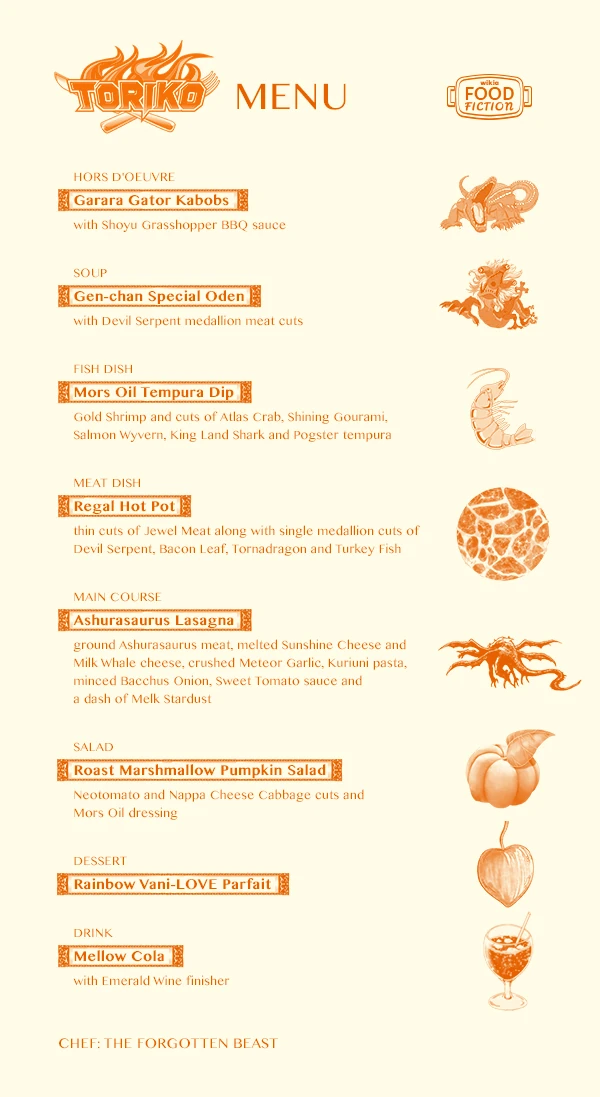 User blog:Asnow89/Toriko Food Fiction- VOTE | Recipes Wiki | Fandom