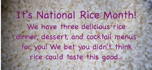 User blog:Asnow89/National Rice Month | Recipes Wiki | Fandom