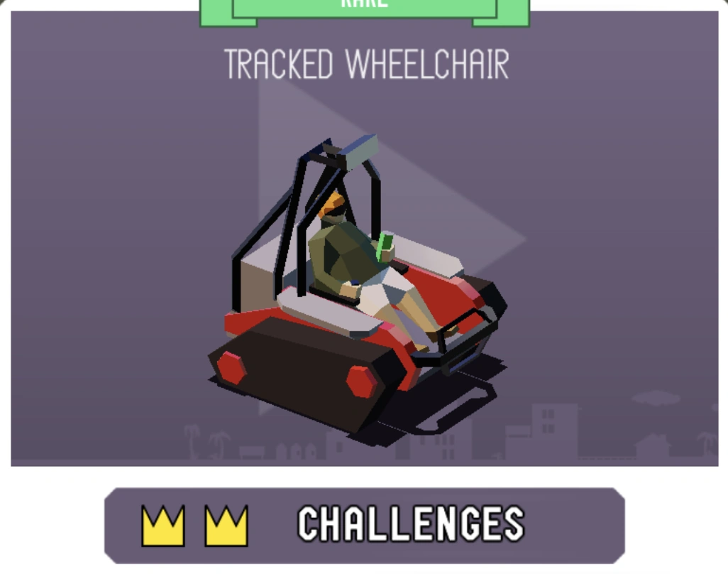Tracked Wheelchair | Reckless Getaway 2 Wiki | Fandom