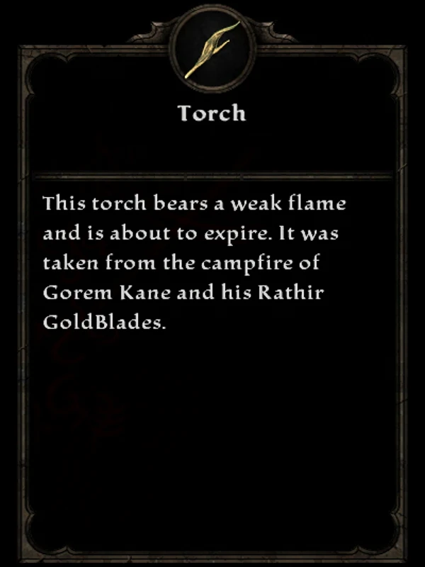 Torch | Amalur Wiki | Fandom