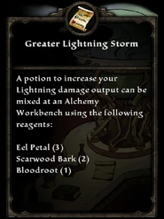 Greater Lightning Storm | Amalur Wiki | Fandom