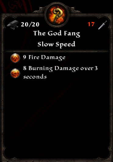 The God Fang | Amalur Wiki | Fandom