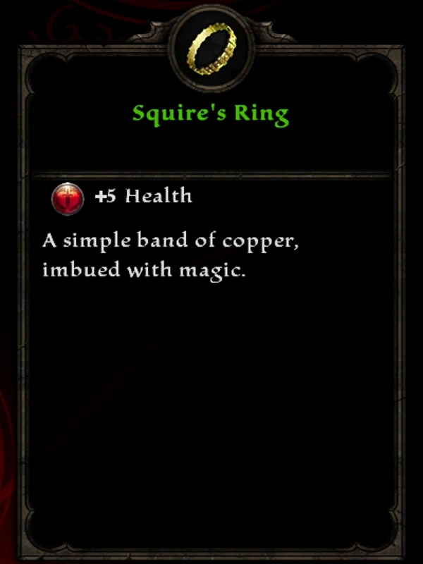 Squire's Ring | Amalur Wiki | Fandom
