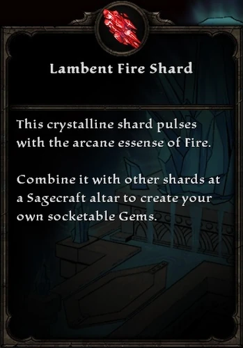 Lambent Fire Shard | Amalur Wiki | Fandom