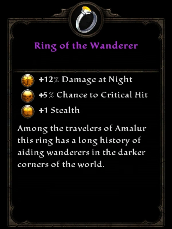 Ring of the Wanderer | Amalur Wiki | Fandom