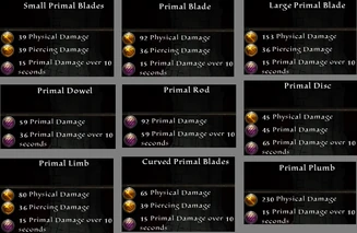 Primal Weapons | Amalur Wiki | Fandom