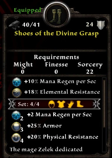 Shoes of the Divine Grasp | Amalur Wiki | Fandom
