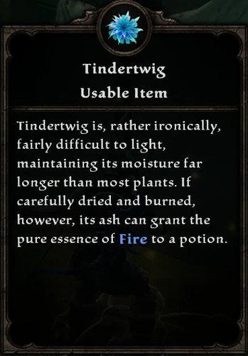 Tindertwig | Amalur Wiki | Fandom
