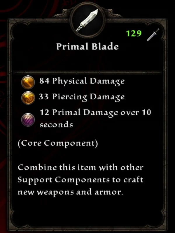 Primal Blade | Amalur Wiki | Fandom
