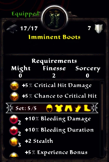 Imminent Boots | Amalur Wiki | Fandom