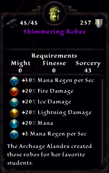 Shimmering Robes | Amalur Wiki | Fandom