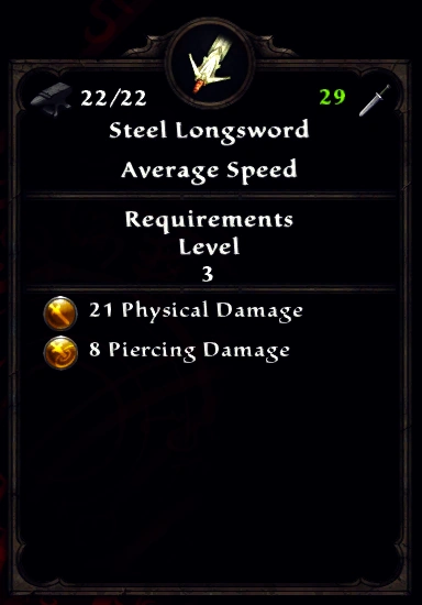 Steel Longsword | Amalur Wiki | Fandom