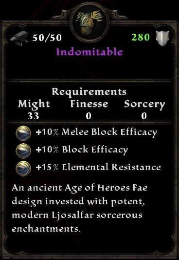 Indomitable | Amalur Wiki | Fandom