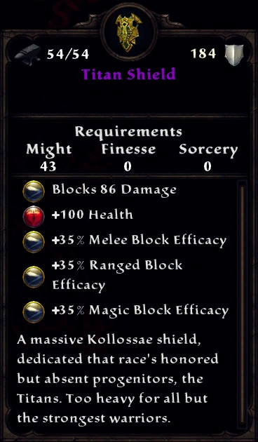 Titan Shield | Amalur Wiki | Fandom