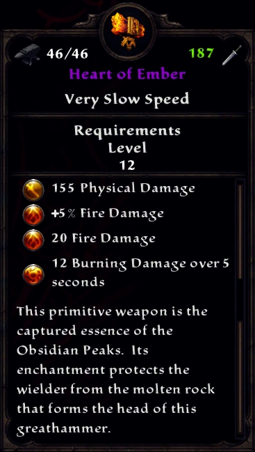 Heart of Ember | Amalur Wiki | Fandom