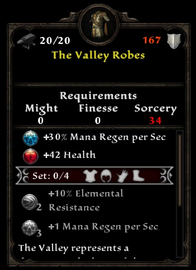 The Valley Robes | Amalur Wiki | Fandom
