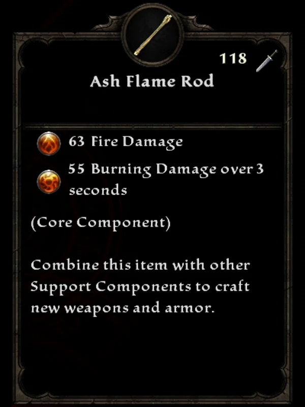 Ash Flame Rod | Amalur Wiki | Fandom