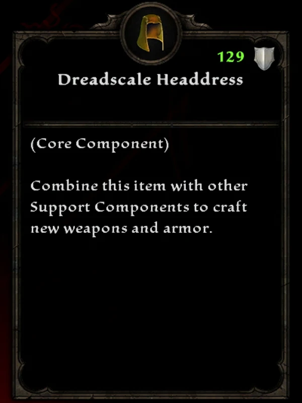 Dreadscale Headdress | Amalur Wiki | Fandom