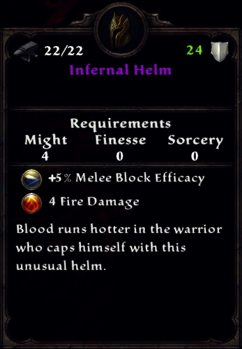 Infernal Helm | Amalur Wiki | Fandom