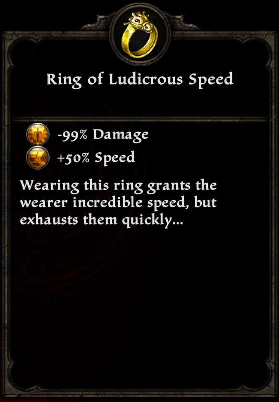 Ring of Ludicrous Speed | Amalur Wiki | Fandom