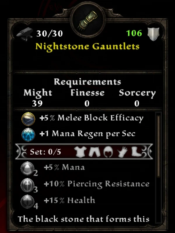 Nightstone Gauntlets | Amalur Wiki | Fandom