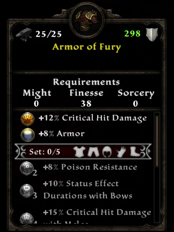 Armor of Fury | Amalur Wiki | Fandom