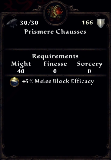 Prismere Chausses | Amalur Wiki | Fandom