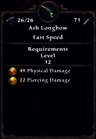 Ash Longbow | Amalur Wiki | Fandom