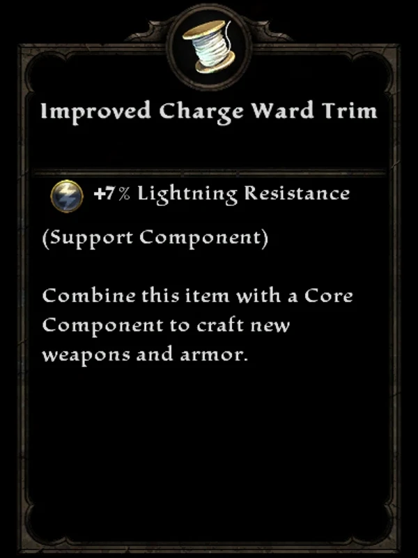 Improved Charge Ward Trim | Amalur Wiki | Fandom