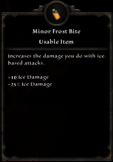 Minor Frostbite | Amalur Wiki | Fandom