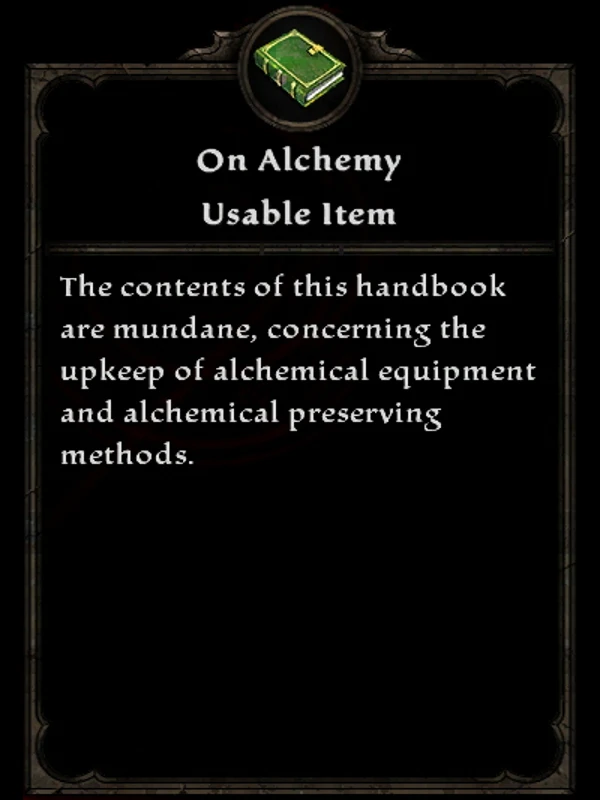 On Alchemy (2) | Amalur Wiki | Fandom
