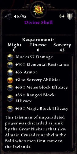 Divine Shell | Amalur Wiki | Fandom