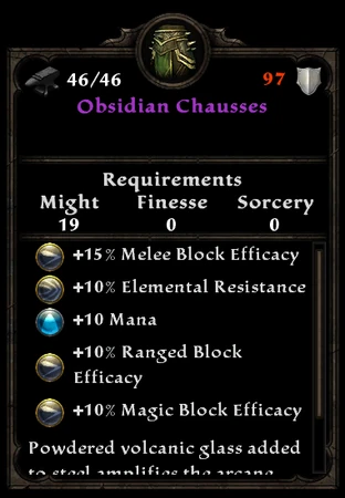 obsidian requirements