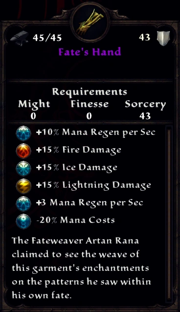 Fate's Hand | Amalur Wiki | Fandom