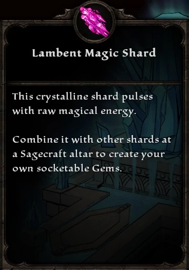 Lambent Magic Shard | Amalur Wiki | Fandom