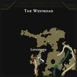 Lorestone Locations Map