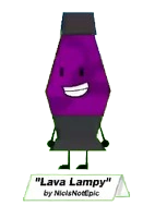 Lava Lamp | RecommendedBFDIcharacters Wiki | Fandom