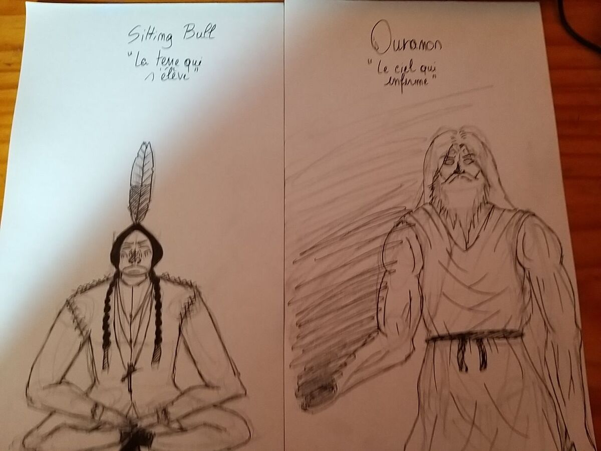 Sitting Bull Vs Uranusmephisto Sama Record Of Ragnarok Fanon Wiki