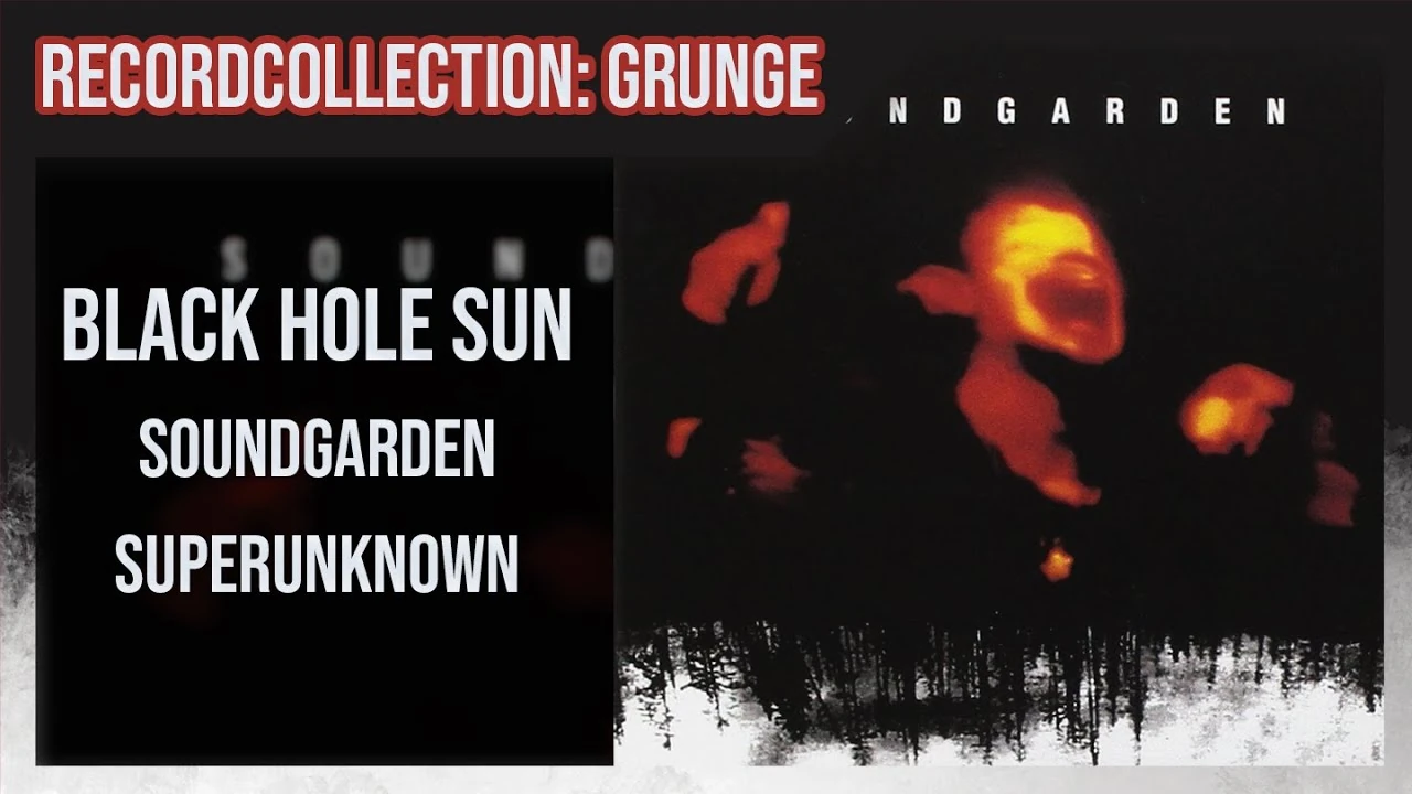 Soundgarden Black Hole Sun Album Cover