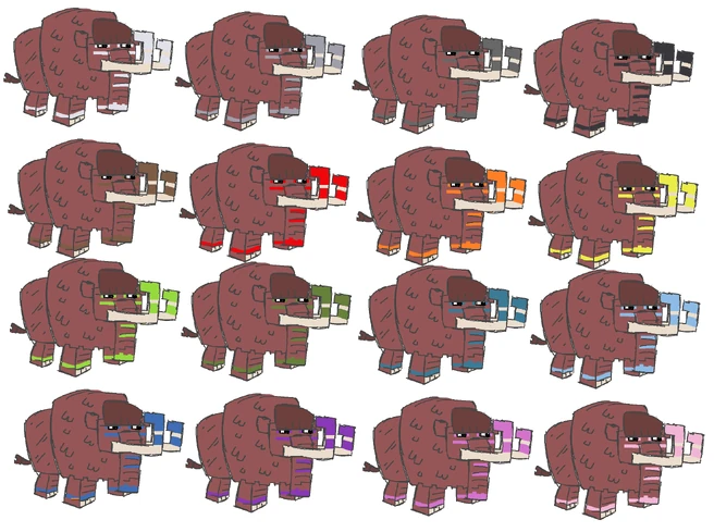 Wooly Mammoth | Recrafted Creatures Wiki | Fandom