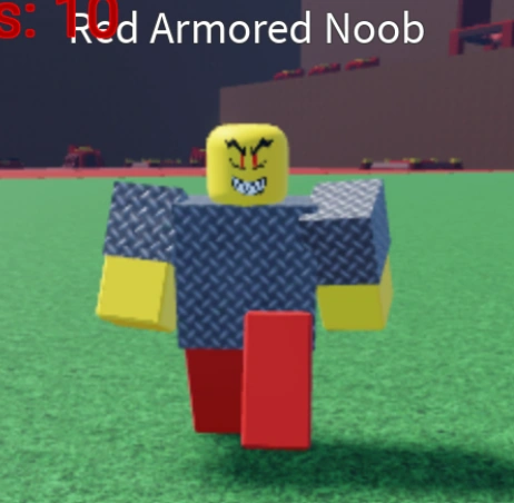 Red Armored Noob | Red Statue Defenders Wiki | Fandom