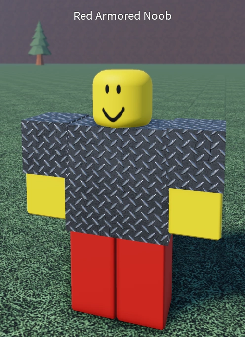 Red Armored Noob | Red Statue Defenders Wiki | Fandom