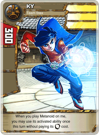 Ky (Character Card) | Redakai: Conquer the Kairu Wiki | Fandom