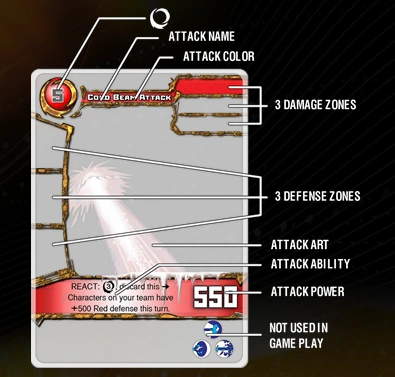 Attack Cards | Redakai: Conquer the Kairu Wiki | Fandom
