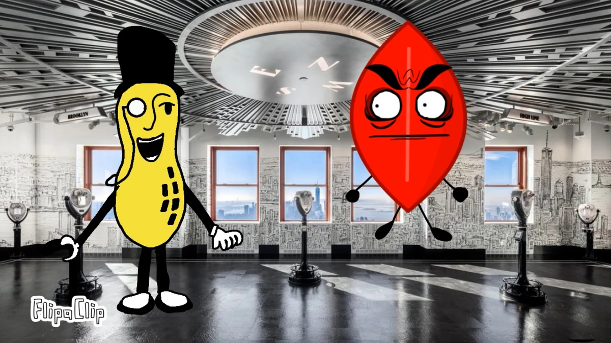 Mr. Peanut Vs Evil Leafy | RedandMint Wiki | Fandom