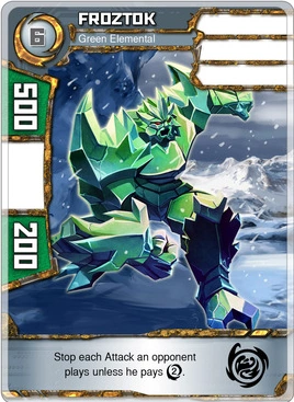 Froztok - Green Elemental | Redapedia | Fandom