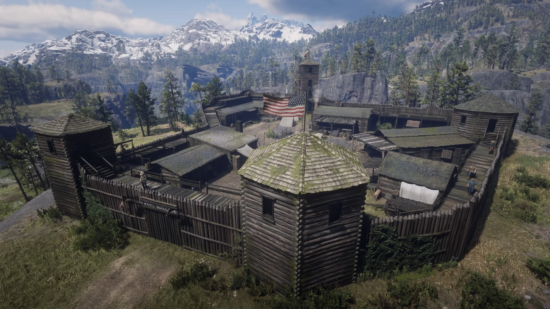 Fort Wallace | Red Dead Redemption Wiki | Fandom